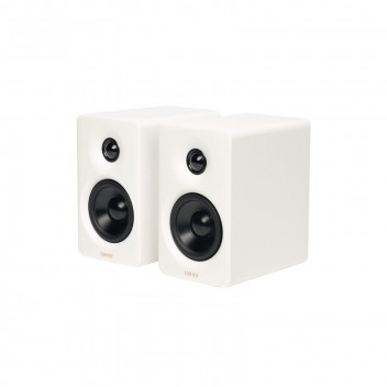 Edifier M60 2.0 Speakers, White, 66W (2x15W+ 2x18W) RMS, Bluetooth 5.3 ...