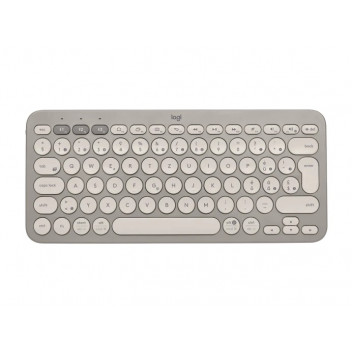 Logitech Bluetooth K380 Multi-Device Keyboard, SAND - US INT'L - BT - N ...