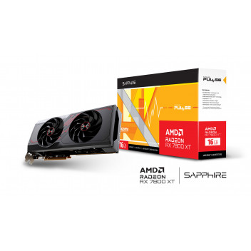 Sapphire PULSE Radeonв RX 7800 XT 16GB GDDR6 256Bit 2430/19500Mhz ...