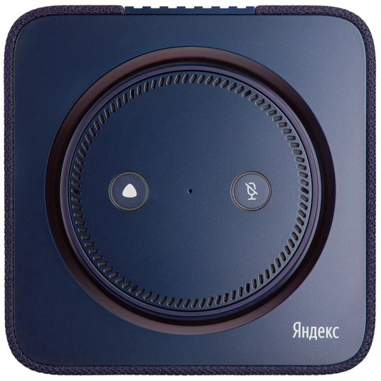 Smart Speaker Yandex Station MAX Zigbee with Alisa, Blue, Smart Home ...