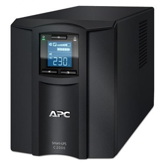 APC Smart-UPS C SMC2000I-RS, 2000VA/1300W, AVR, 7 x IEC Sockets (all 7 ...