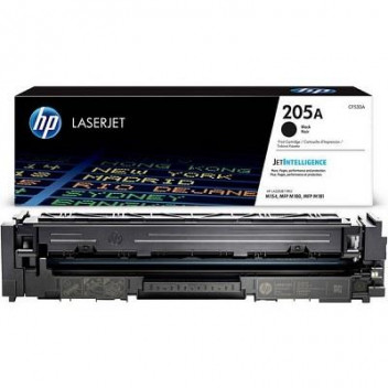 HP 205A Black Original LaserJet Toner Cartridge (up to 1100 pages), for ...