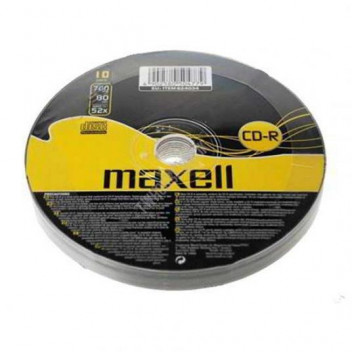 CD-R MAXELL 80 52x- Shrink Pack 10 pcs