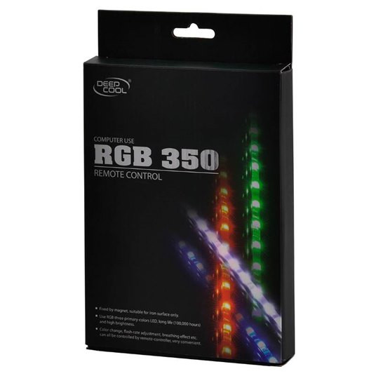RGD LED strips DEEPCOOL "RGB 350", Remote controller, RGB color LED ...