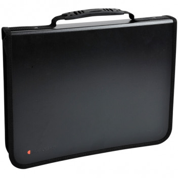 Mapa documente EXACOMPTA Exactive, plastic, 7 compartimente, negru