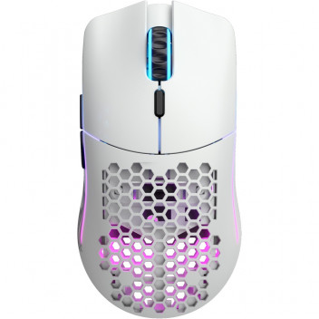 Mouse Gaming Wireless GLORIOUS Model O, Dual Mode, 19000 dpi, White