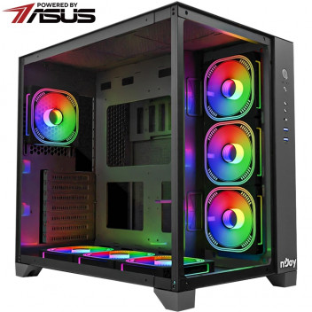 Sistem Desktop PC MYRIA Style V89 Powered by ASUS, AMD Ryzen 7 9800X3D ...