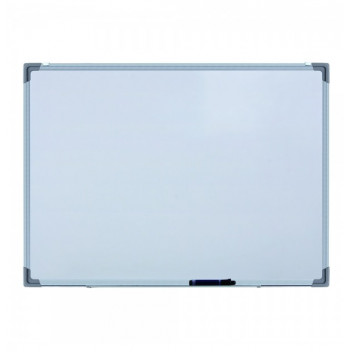 Tabla alba magnetica de sticla 90x120cm