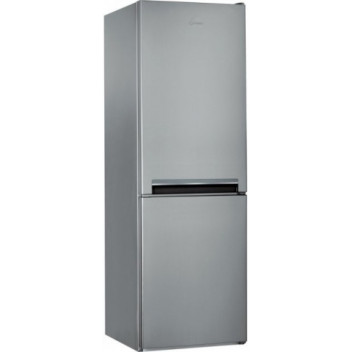 Frigider cu congelator jos Indesit LI7S1ES, 308 l, 176.3 cm, A+, Gri