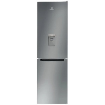 Frigider cu congelator jos Indesit LI8S1ESAQUA, 334 l, 188.9 cm, F, Gri