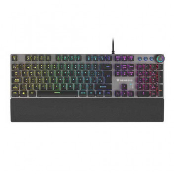 Genesis Mechanical Keyboard Thor 400 Rgb Us Layout Backlight Red Switch ...
