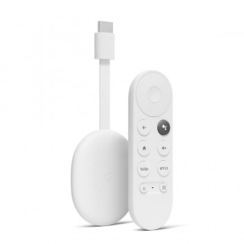 Google Chromecast 4K With Google TV White