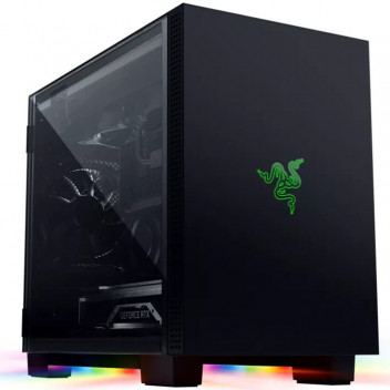 Carcasa Razer Tomahawk Mini-ITX, Mini Tower, fara sursa, Mini-ITX, Black