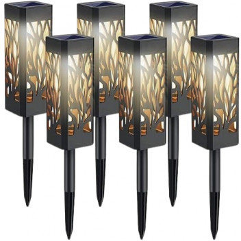 Set 6 lampi solare de gradina, rezistente la intemperii, clasa de ...