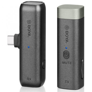 Lavaliera Boya BY-WM3U profesionala cu microfon omnidirectional fara ...