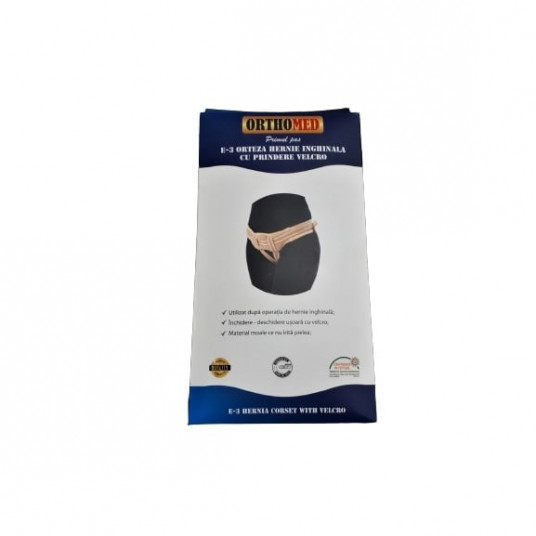 Orteza hernie inghinala cu prindere velcro S, Orthomed