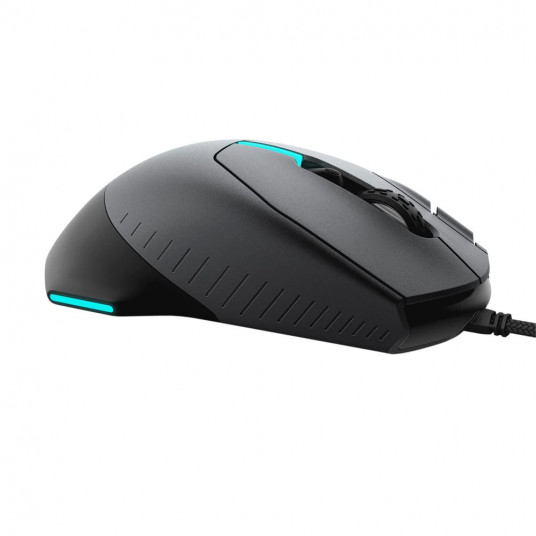 Mouse gaming Alienware 510M, Iluminare RGB, Negru