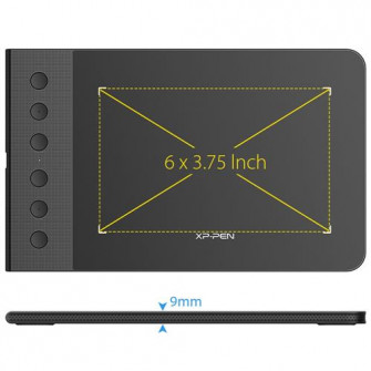 Tableta grafica XP-Pen Star G640S, Stylus fara baterie, 8192 niveluri ...