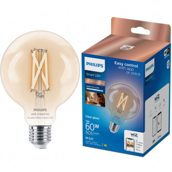 Va prezentam becul cu filament LED Smart Vintage de la Philips.