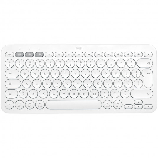 Tastatura wireless Logitech K380 US Layout Bluetooth Alb.
