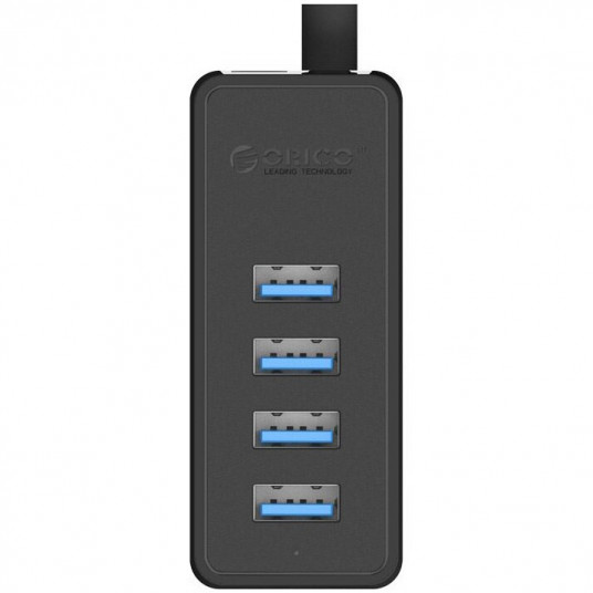Hub USB Orico W5P-U3-30-BK-PRO, 4 port-uri USB 3.0, cablu 30 cm