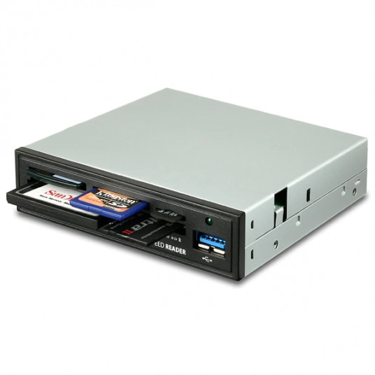 Card reader intern Axagon CRI-S3, 3.5 inch, USB 3.0, 5 in 1, SD ...