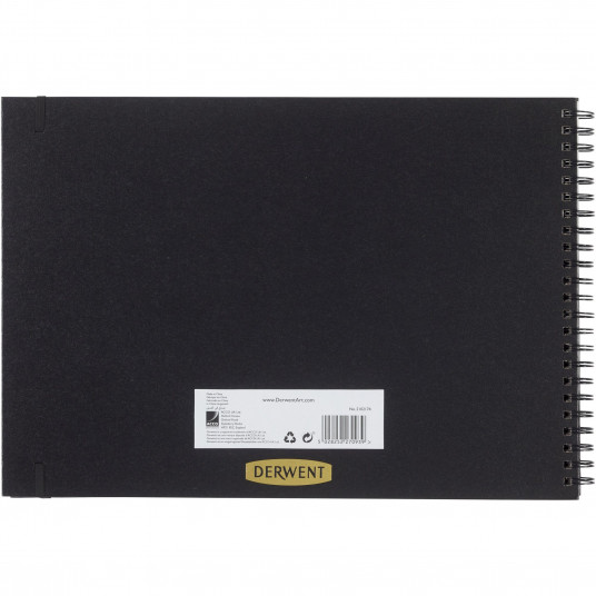 Caiet pentru schite si desen Derwent Professional, A3, cu spira, 56 ...