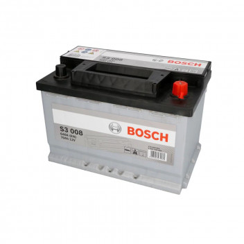 BOSCH S3 008 70Ah 640A 0092S30080: bateria auto suprema pentru vehiculul tau.