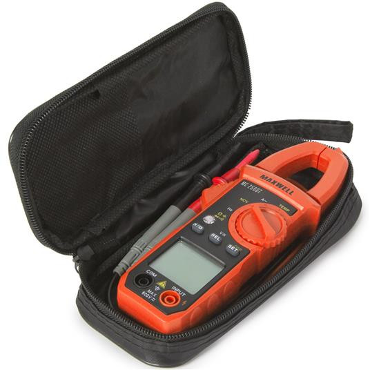 Clampmetru digital MaxWell 25607, test dioda, test continuitate ...