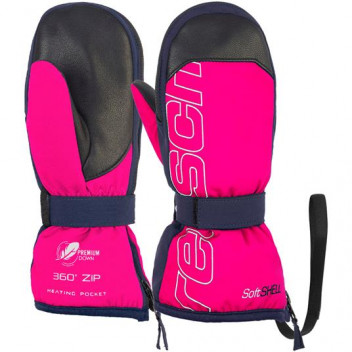 Manusi ski copii Reusch BabyTech, roz, marime IV