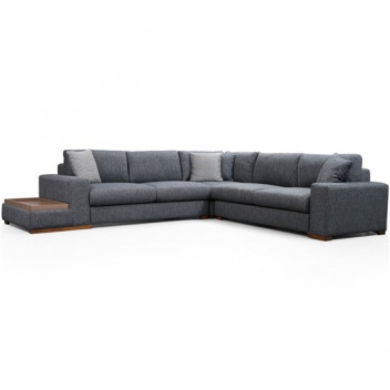 Coltar modular Atelier Del Sofa Loop, 323x95x85cm, Antracit