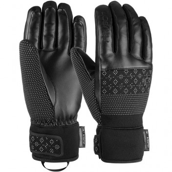 Manusi ski femei Reusch Re:Knit Elisabeth R-TEX XT, negru, marime 6.5-S