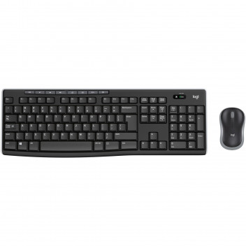 Kit Logitech Wireless Desktop MK270, USB 2.0, Layout Italiana, Black