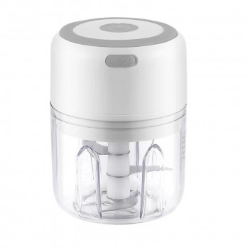 Mini tocator electric pentru legume, 30W, 250 ml, Alb