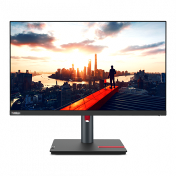 Monitor Lenovo ThinkVision P24h-30, 24", QHD, 60 HZ, Pivot, WLED