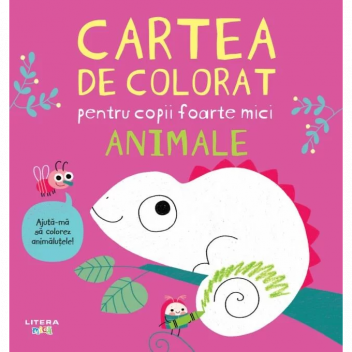 Cartea de colorat pentru copii foarte mici. Animale