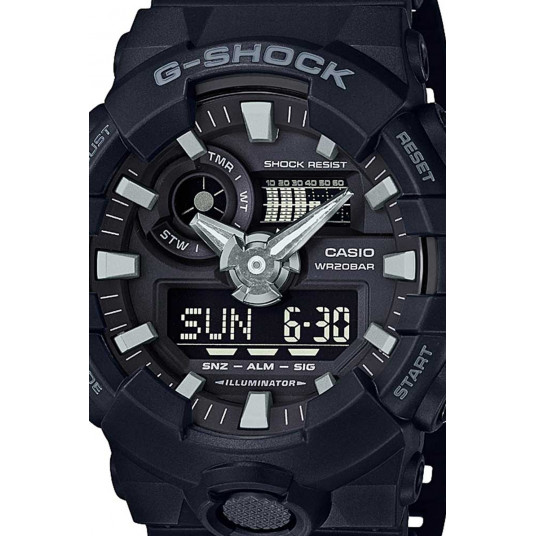 Casio Ceas Cronograf Cu Display Analog Si Digital Negru 