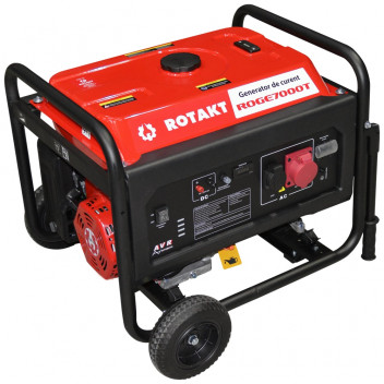 Generator curent electric Rotakt ROGE7000T, 6800 W, trifazic, 15 CP, 4 ...