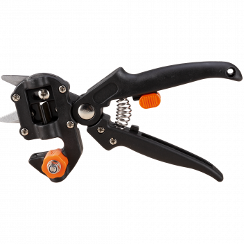 Cleste pentru altoit arbusti/flori Evotools,3 cutite reversibile,1 baza ...