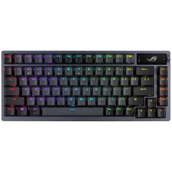 Tastatura gaming mecanica wireless ASUS ROG AZOTH, Iluminare RGB ...