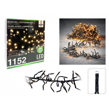 Luminite de Craciun Dense 1152LED alb-cald 72m inout.