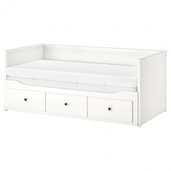 Cel mai bun divan IKEA HEMNES cu 3 sertare si 2 saltele.