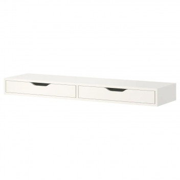 EKBY ALEX Polita cu sertare, alb, 119x29 cm - IKEA Moldova