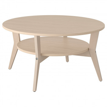 JAKOBSFORS Masuta Cafea Furnir Stejar 80 cm.