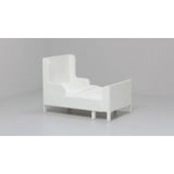 BUSUNGE Pat extensibil, roz deschis, 80x200 cm - IKEA Moldova