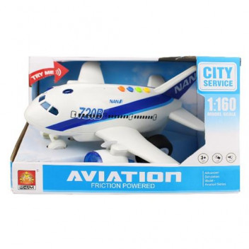 1:160 Avion cu inertie Planebus 720B (lumina/sunet)