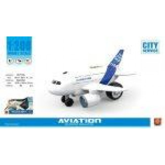 1:200 Avion cu inertie Planebus 710A (lumina/sunet)