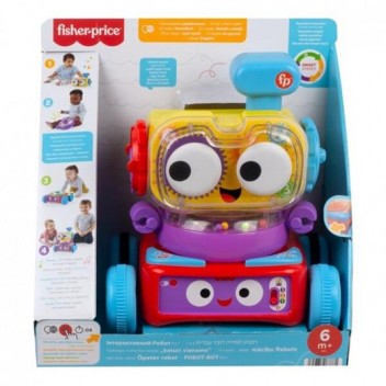 Fisher-Price Robot Interactiv 4 in 1 cu tehnologia Smart Stages ...
