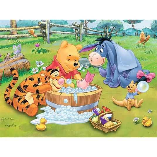 Puzzle 30 - Piglet is taking a bath (Winnie the Pooh)