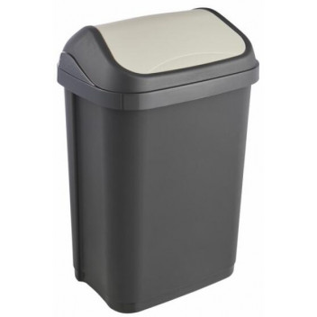 Cos de gunoi Keepeper 10306826 Graphite 10L: un cos de gunoi elegant si ...